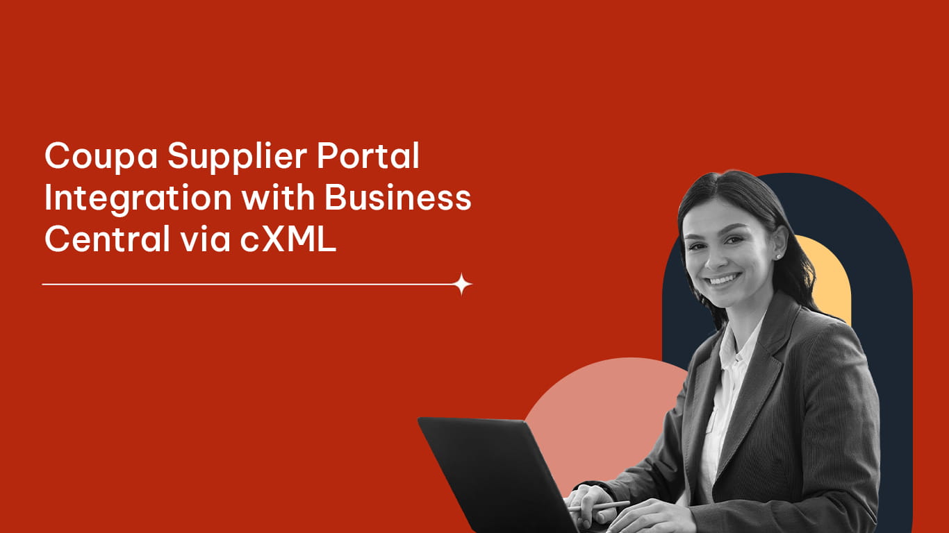 Integrate Coupa Supplier portal with Business Central using cXML