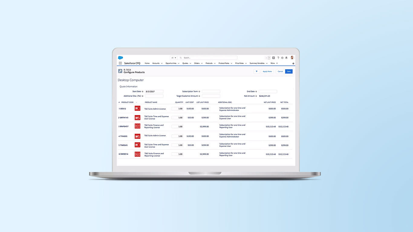 Salesforce CPQ Consulting, Implementation & Support Services Salesforce CPQ Consulting, Implementation & Support Services